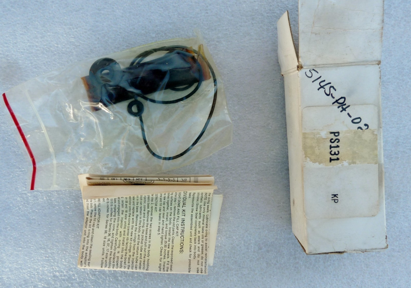 PARKER PS131 RESTRICTOR KIT FOR 06 16L SERIES LUBRICATOR NEW | eBay