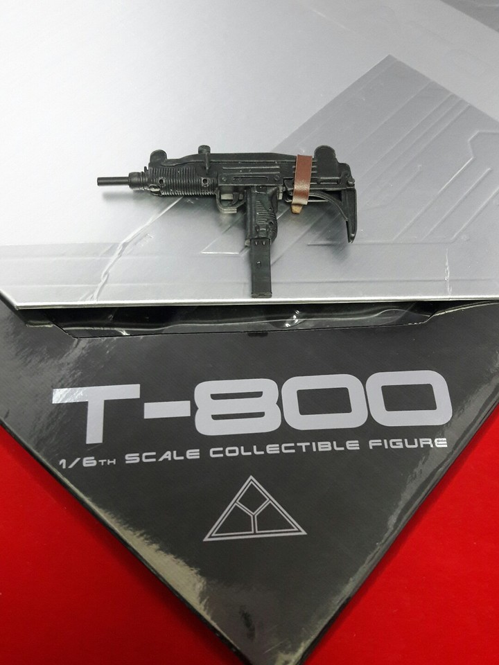 1/6 Hot Toys The Terminator T-800 MMS136 Machine Gun UZI *US Seller* | eBay