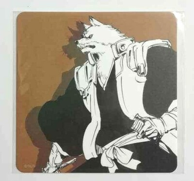 Bleach EX Genga Paper Art Coaster Collection Sajin Komamura Tite Kubo ...