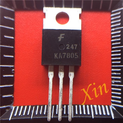 10PCS Original 7805 KA7805 voltage regulator 5V three terminal voltage ...
