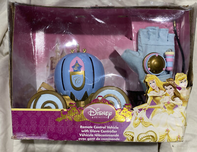 Disney Princess Remote Control Vehicle w/Glove Controller Cinderella ...