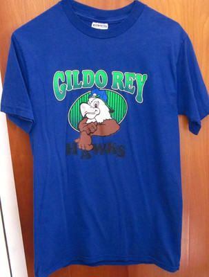 GILDO REY HAWKS Elementary School small T shirt Auburn mascot tee ...