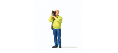 Preiser 28257 HO Scale Man with Video Camera Figure | eBay