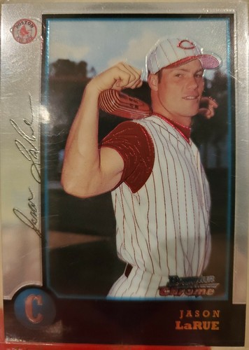 1998 Bowman Chrome #309A Jason LaRue COR RC/Reds logo | eBay