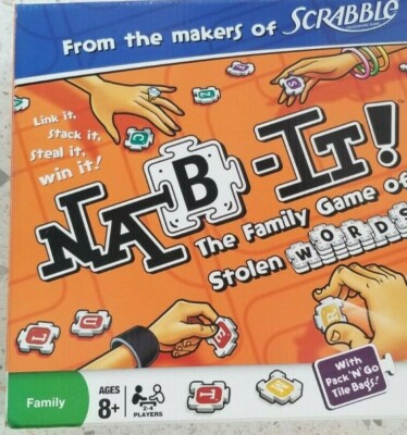 BOARD GAME NAB-IT Hasbro - N | eBay