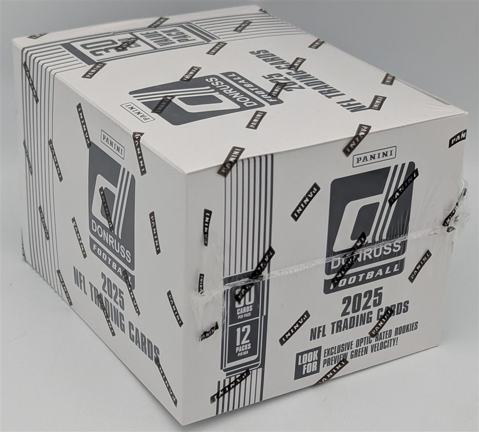 Factory Sealed Fat Value Pack Cello Box 2025 Panini Donruss NFL ...