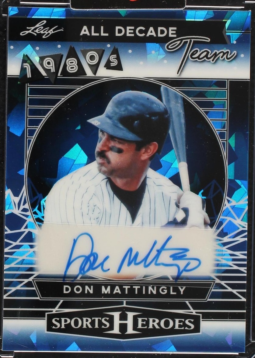 2025 Leaf Metal Sports Heroes - All Decade Team: 1980s Don Mattingly # ...