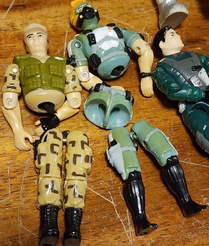 Vintage 80s 90s 2000s Mixed Toy Lot Star Wars GI Joe The Corps READ ...