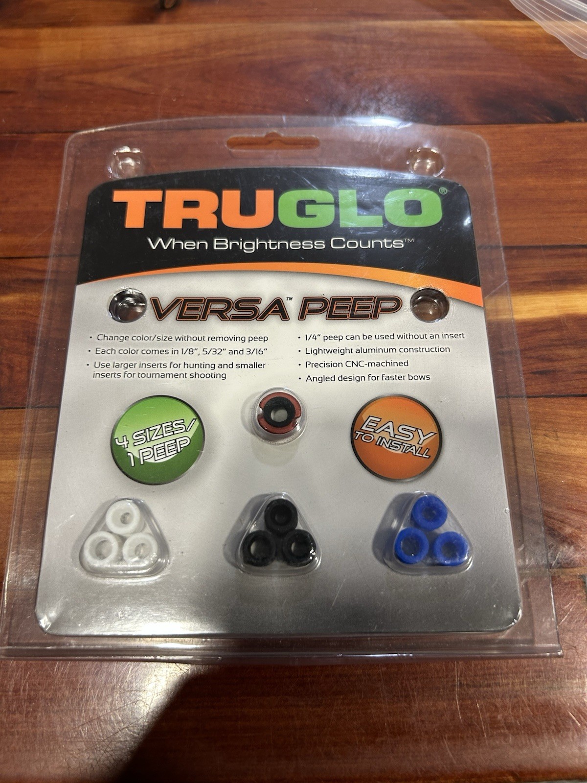 True Glo Versa Peep Sight | eBay
