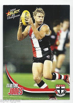 2009 Select Champions (155) Clinton JONES St. Kilda | eBay Australia