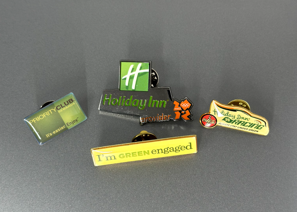 Lot of 4 Vintage Holiday Inn Hotel Pins Hat Lapel Pin - Hotel ...
