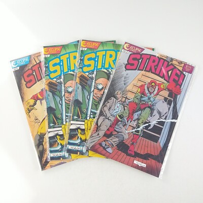 Strike #3 4 4 5 Lot (1987 Eclipse Comics) | eBay