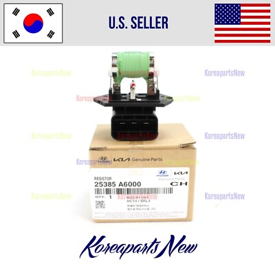 1.8L 2.0L Engine Cooling Fan Resistor 25385A6000 ⭐GENUINE⭐ Kia Forte ...