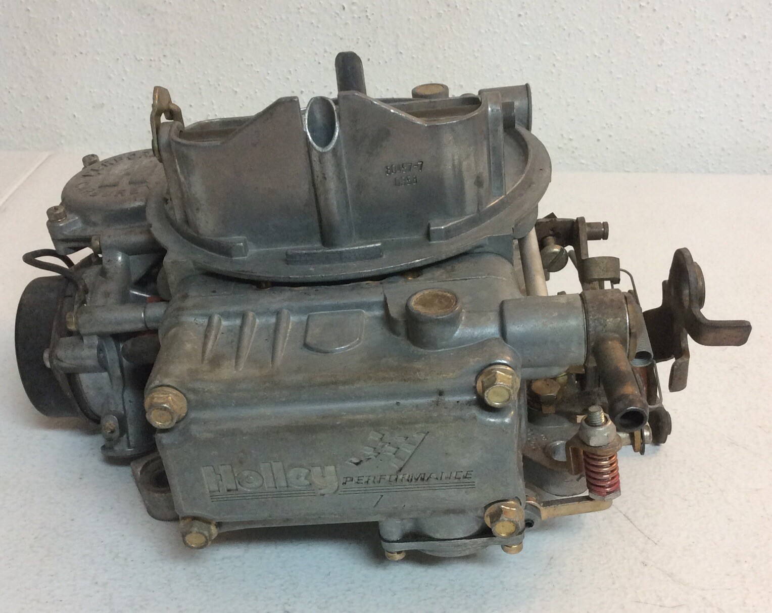 Holley 4 Barrel Carburetor Ford 600 CFM 80457-7 Needs Rebuild Mustang ...