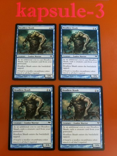 4x Headless Skaab | Dark Ascension | MTG Magic Cards | eBay