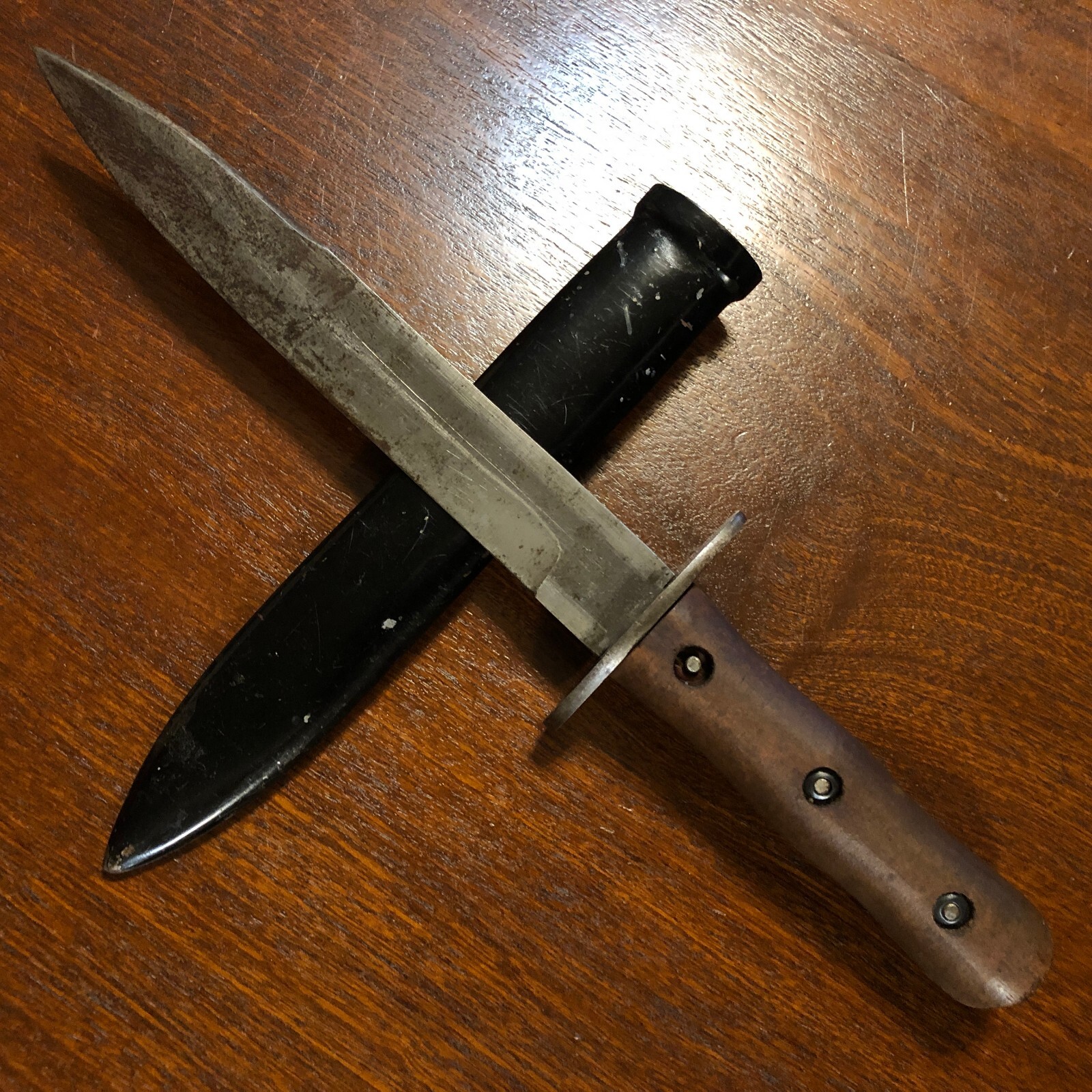 WW2 Italian Army M1939 M39 Pugnale Airborne Combat Fighting Knife ...