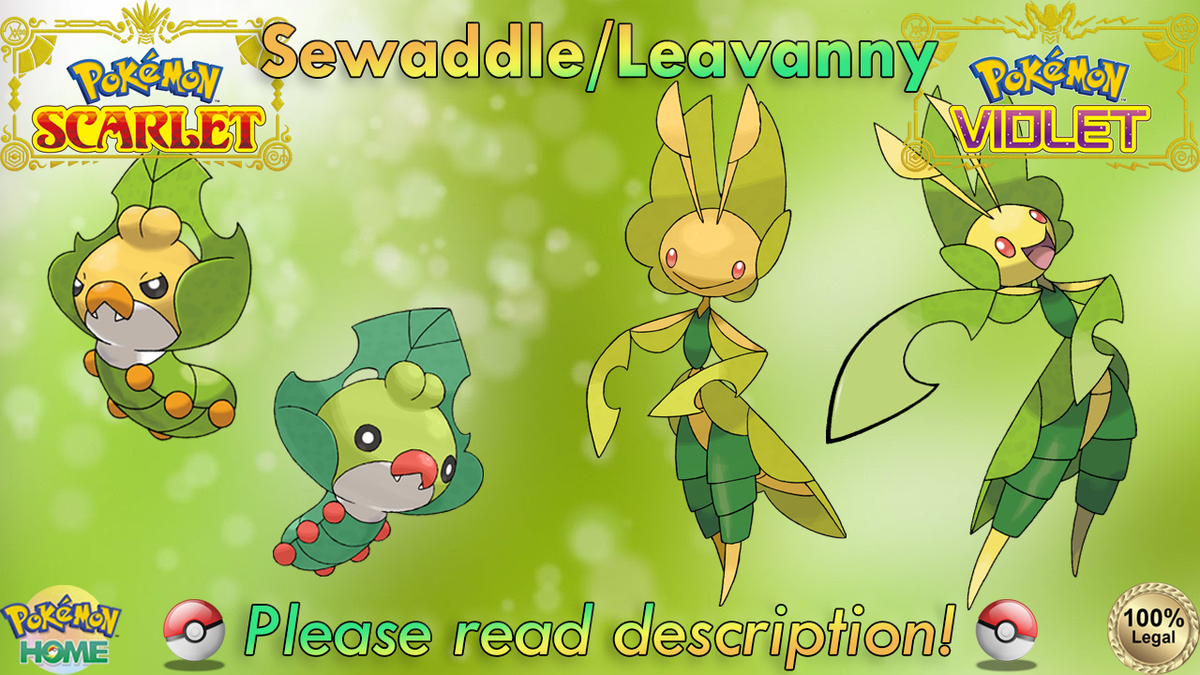 Sewaddle Evolution October 2024 Community Day: Sewaddle – Pokémon