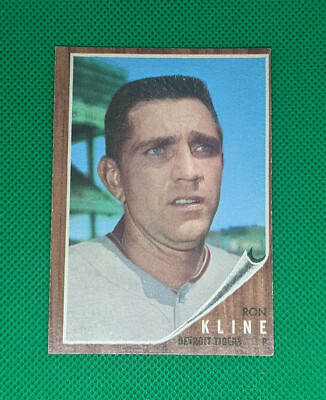 1962 TOPPS BASEBALL #261 RON KLINE | eBay