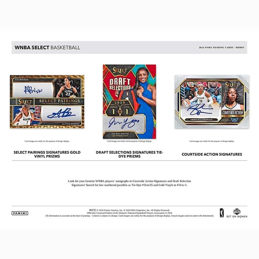 2024 Panini Select WNBA Basketball Hobby Box FACTORY SEALED ...