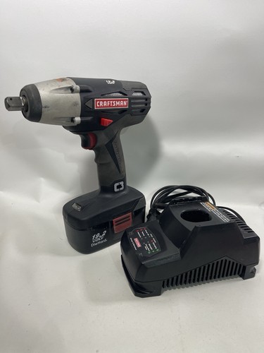 Craftsman 315.116020 C3 19.2V Cordless 1/2" Impact Wrench Kit W/ Bat ...
