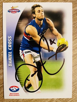 Daniel Cross Signed 2006 AFL Select Western Bulldogs | eBay Australia