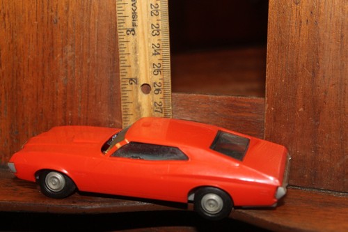 Vintage FUNMATE Japan Go Cars Orange 1970 Ford Torino GT | eBay