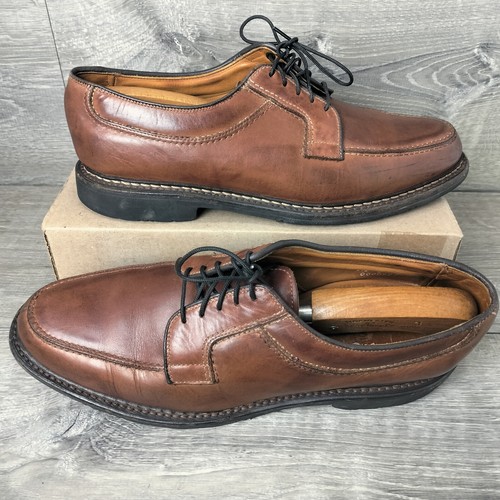 Allen Edmonds Wilbert Shoes Mens Size 9.5 Brown 1951 Split Toe Oxford ...