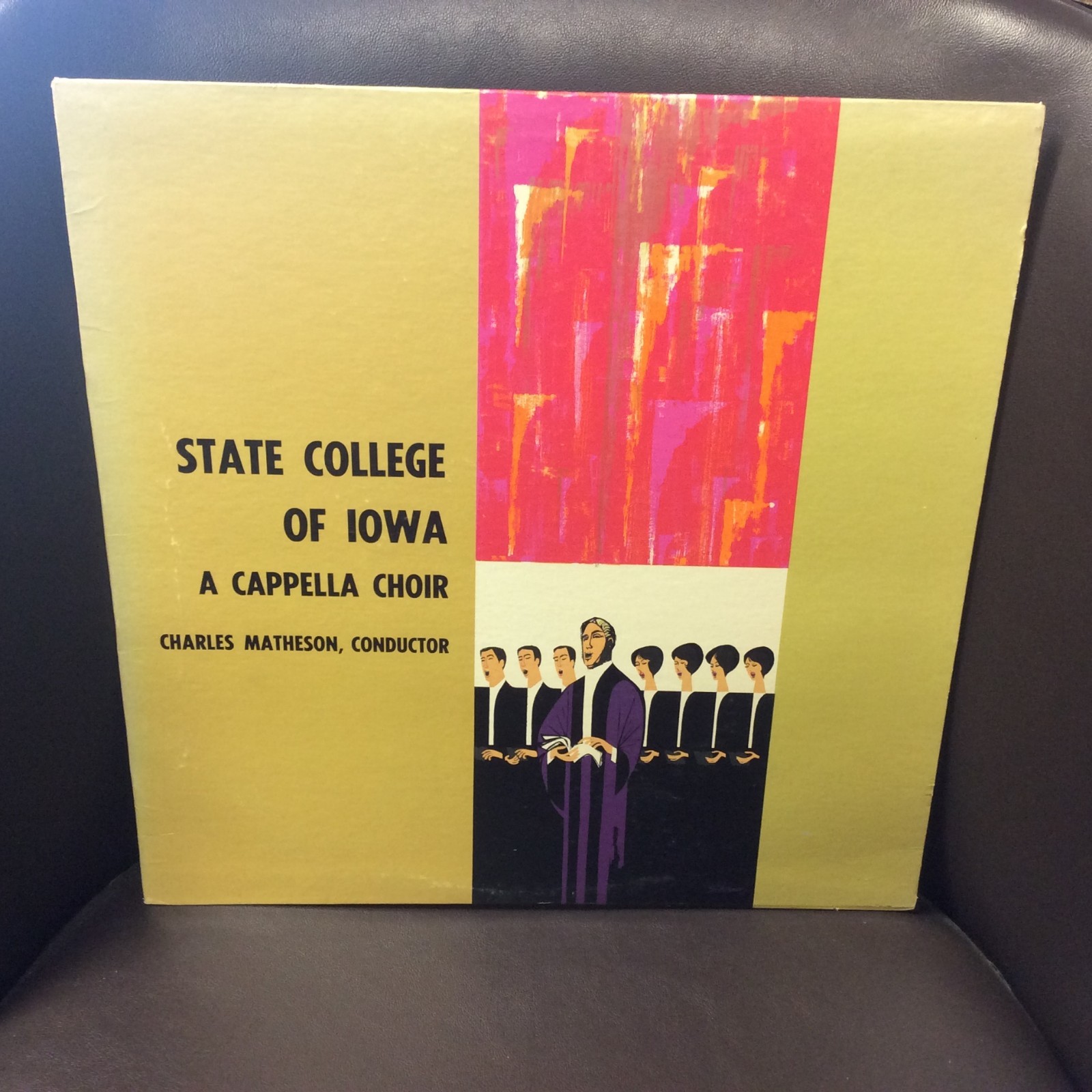 State College of Iowa A Cappella Choir LP Century VG+ | eBay