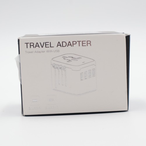 Universal Travel Adapter with USB, USB-C Ports - Multi-Plug Convertor ...