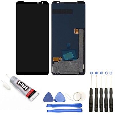 VITRE + ECRAN LCD POUR ASUS ROG Phone 3 ZS661K 6,59" NOIR +OUTILS ...