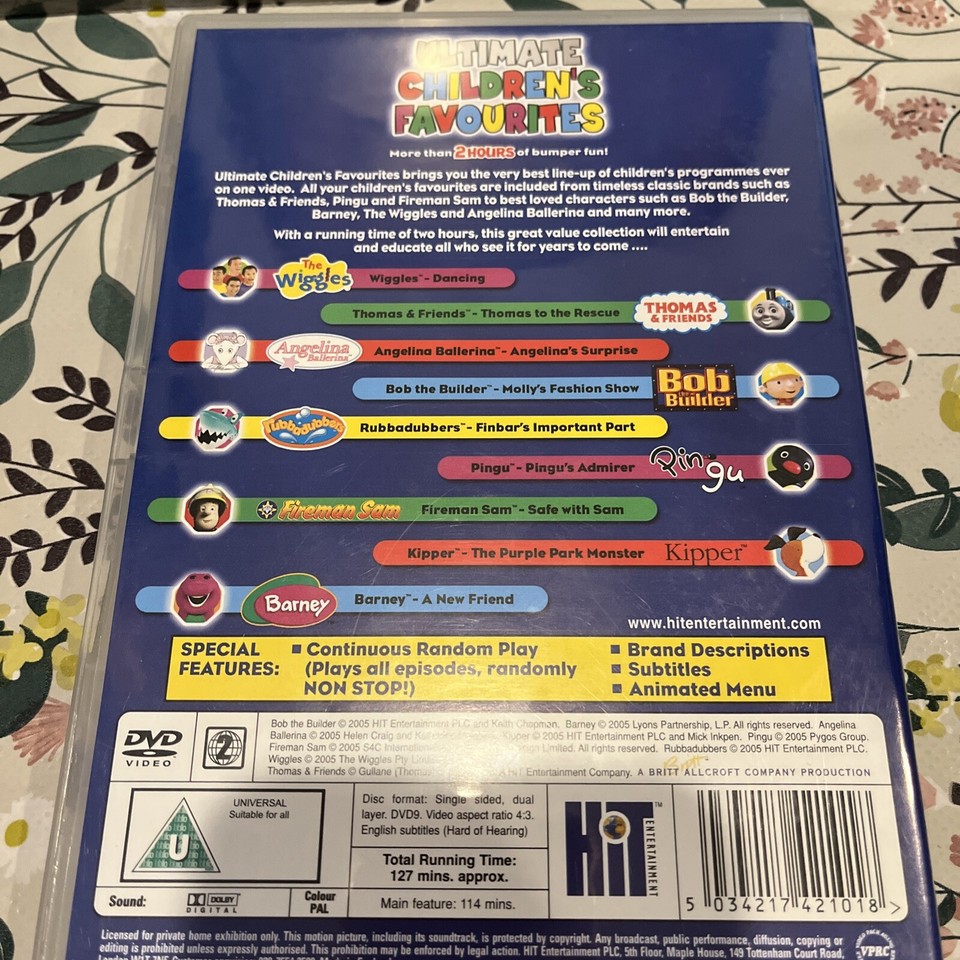 Children's Favourites - Ultimate (DVD, 2005) 5034217421018 | eBay