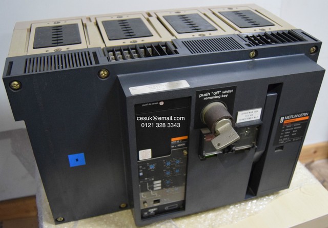Merlin GERIN Masterpact M25h1 Air Circuit Breaker - Str58u Trip for ...