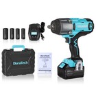 DURATECH 20V Cordless Impact Wrench Sets 1/2" Brushless Impact Driver ...