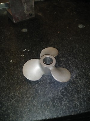 mixing propeller 4 inch 316ss made in USA. Left Hand. Any Size Hole ...