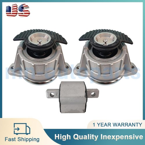 3Pcs Engine &Trans Mounts Set For Benz W204 W212 C250 E350 2042404317 ...