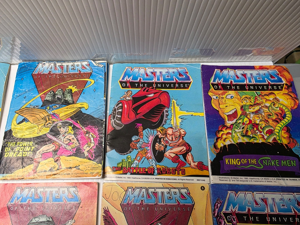 1981-83 MATTEL MASTERS OF THE UNIVERSE HE-MAN MINI COMIC BOOK ...