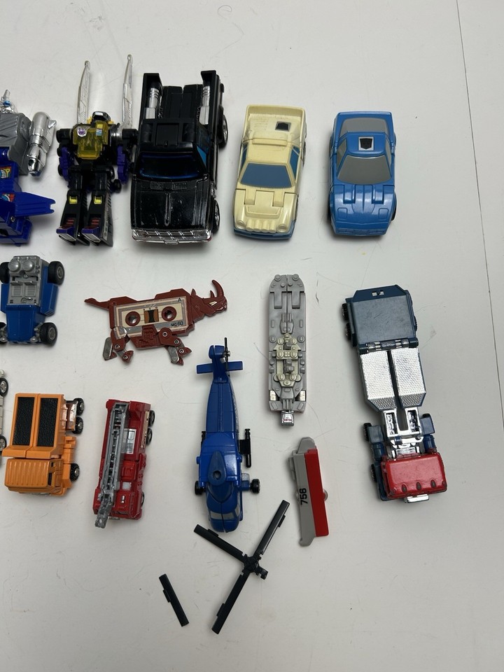 Transformers G1 & Gobots Original Vintage Parts And Pieces Junk Lot | eBay
