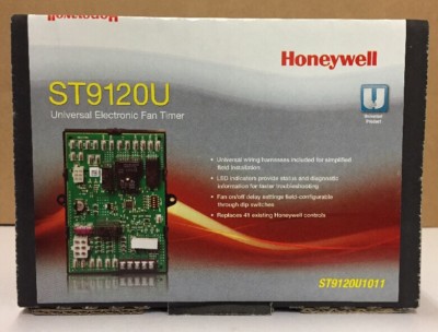 HONEYWELL UNIVERSAL ELECTRONIC FAN TIMER CONTROL BOARD ST9120U1011 ...