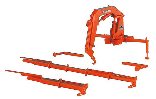 Kibri 10988 1/87 Scale Atlas Truck Mount Loading Crane 2-Piece Set ...