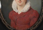 Attr. to Louis-François Aubry (1767-1851)"Portrait of a Lady" miniature ...