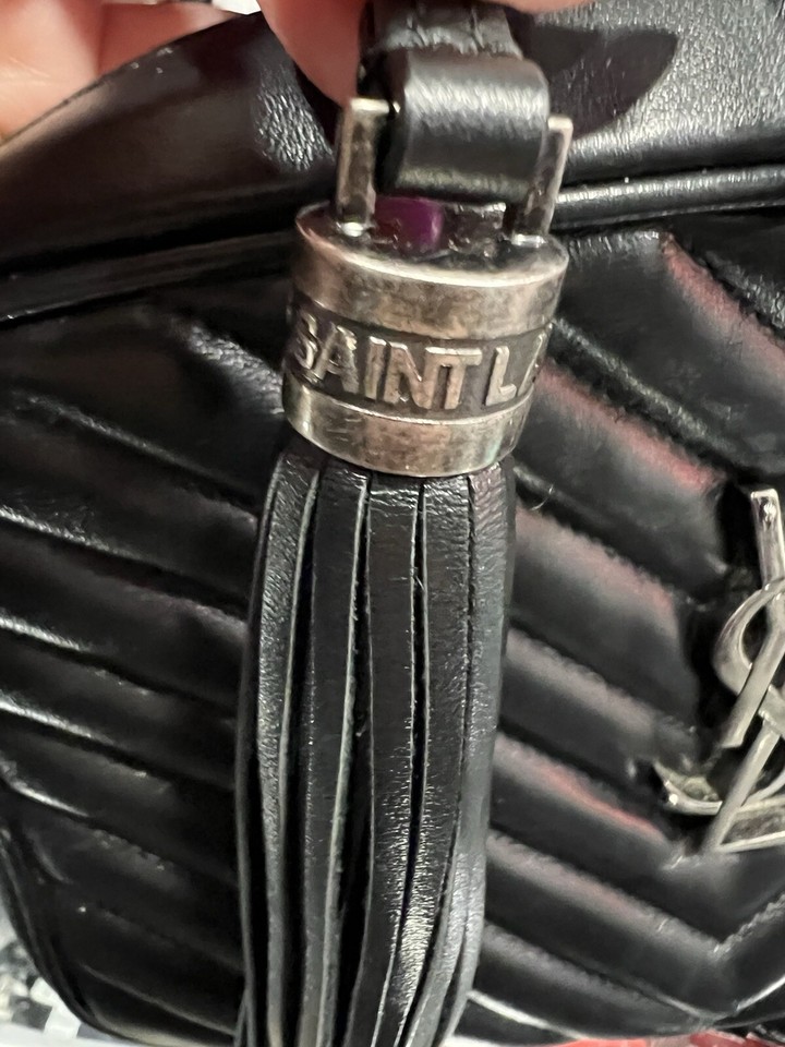 YSL Saint Laurent Black Lou Camera Bag MSRP $1700 AUTHENTIC | eBay