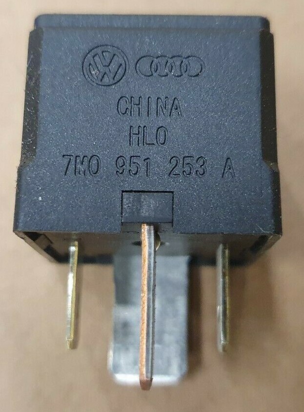 VW TRANSPORTER T5 T6 GOLF AUDI SEAT SKODA GREEN 4 PIN RELAY ECU 100 ...