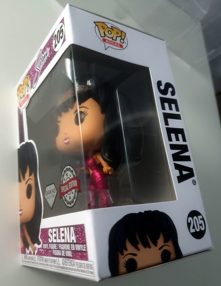 FUNKO POP! SELENA QUINTANILLA ROCKS BURGUNDY OUTFIT (GLITTER) QUEEN ...