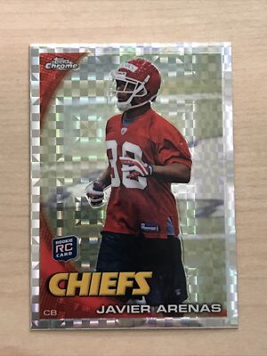 2010 Topps Chrome Retail X-Fractor Javier Arenas #C198 Rookie RC | eBay