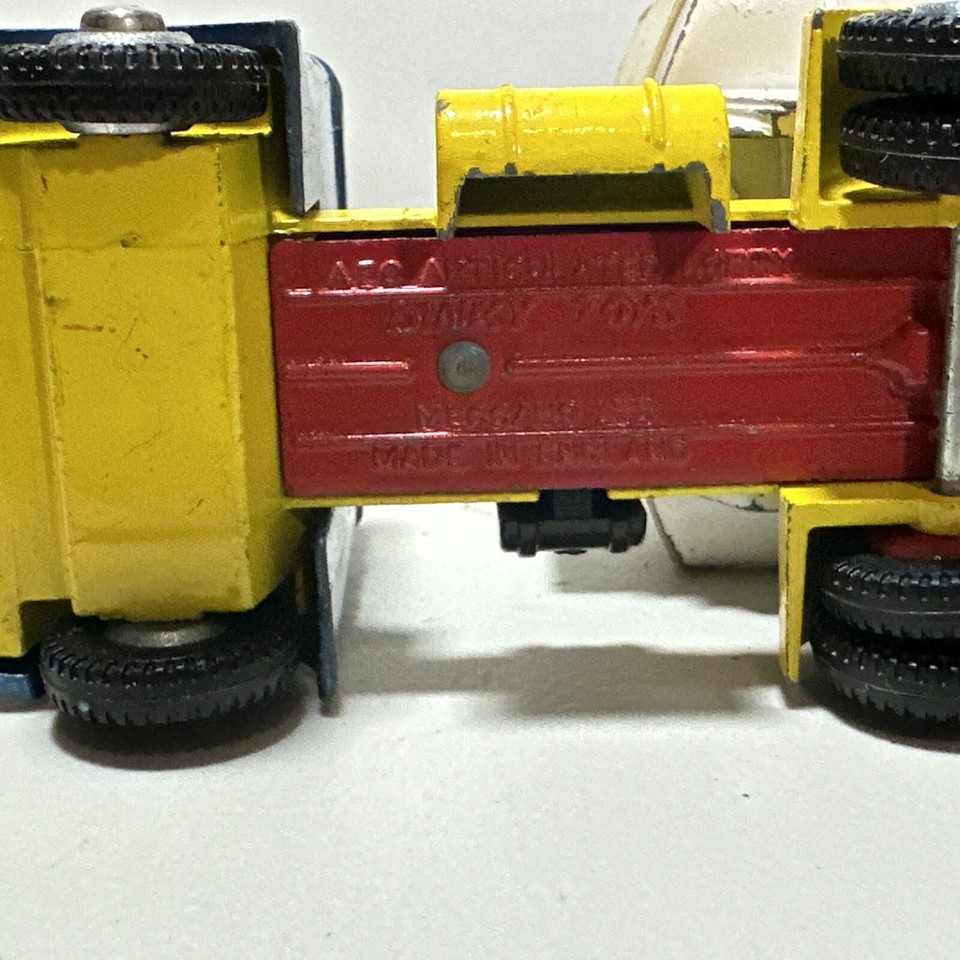 Rare Vintage Dinky Toys AEC Army Articulated Lorry And Tanker Made In ...