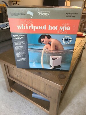 Pollenex WB700 Whirlpool Hot Spa Tub Water Relieve Aching Sore Muscle ...