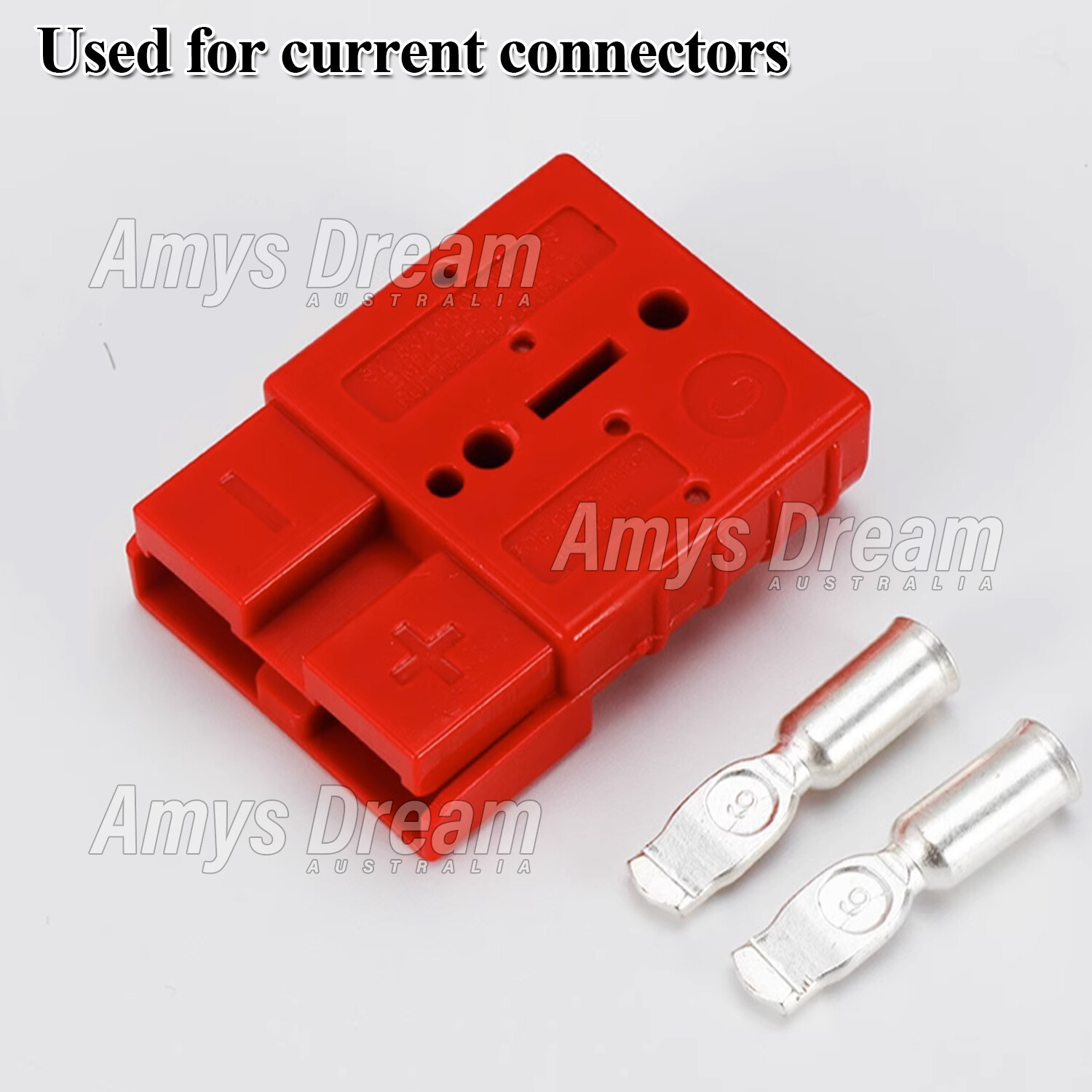 20x Anderson Plug Contacts Pins Copper Terminals 50AMP Connectors 6AWG ...