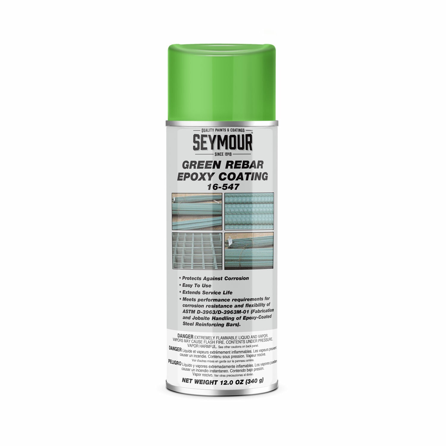 16-547 Seymour Green Rebar Spray Paint Epoxy (12 oz.) | eBay