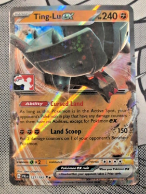 Ting-Lu Ex 127/193 Pokemon Play! Prize Pack Series 4 | eBay