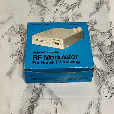Archer RF Modulator Cat No 15-1273 Brand New In Box | eBay